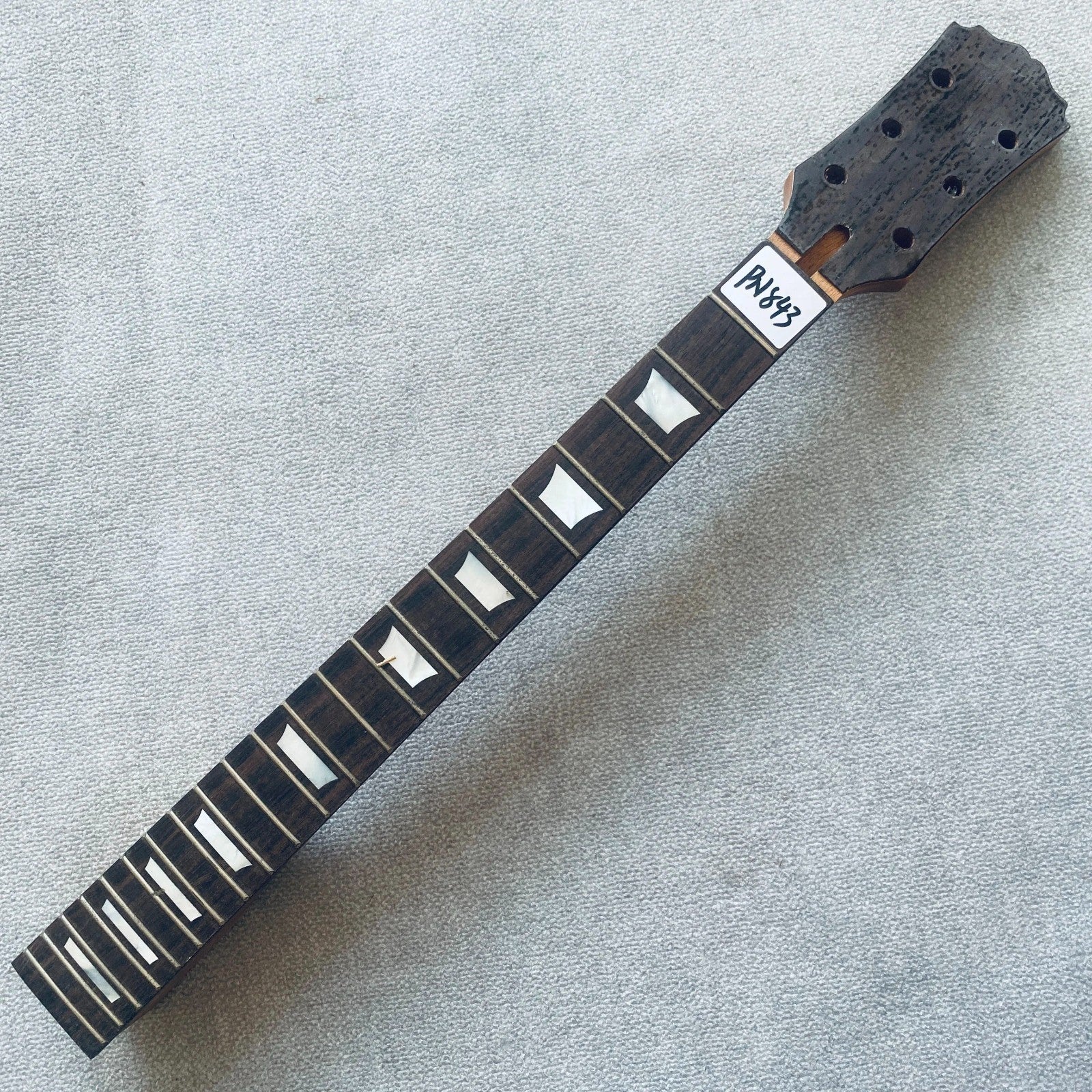 Mahogany Wood Guitar Neck, Rosewood 22 Frets Fingerboard Fit Les Paul ...
