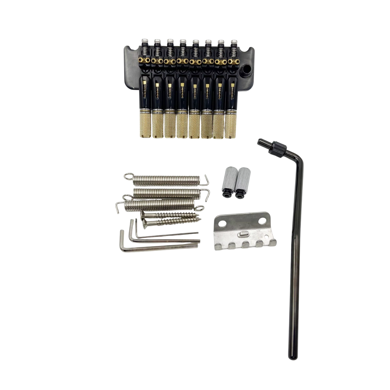 Black 8 String Headless Guitar Bridge Tremolo System – Myles Music Shop