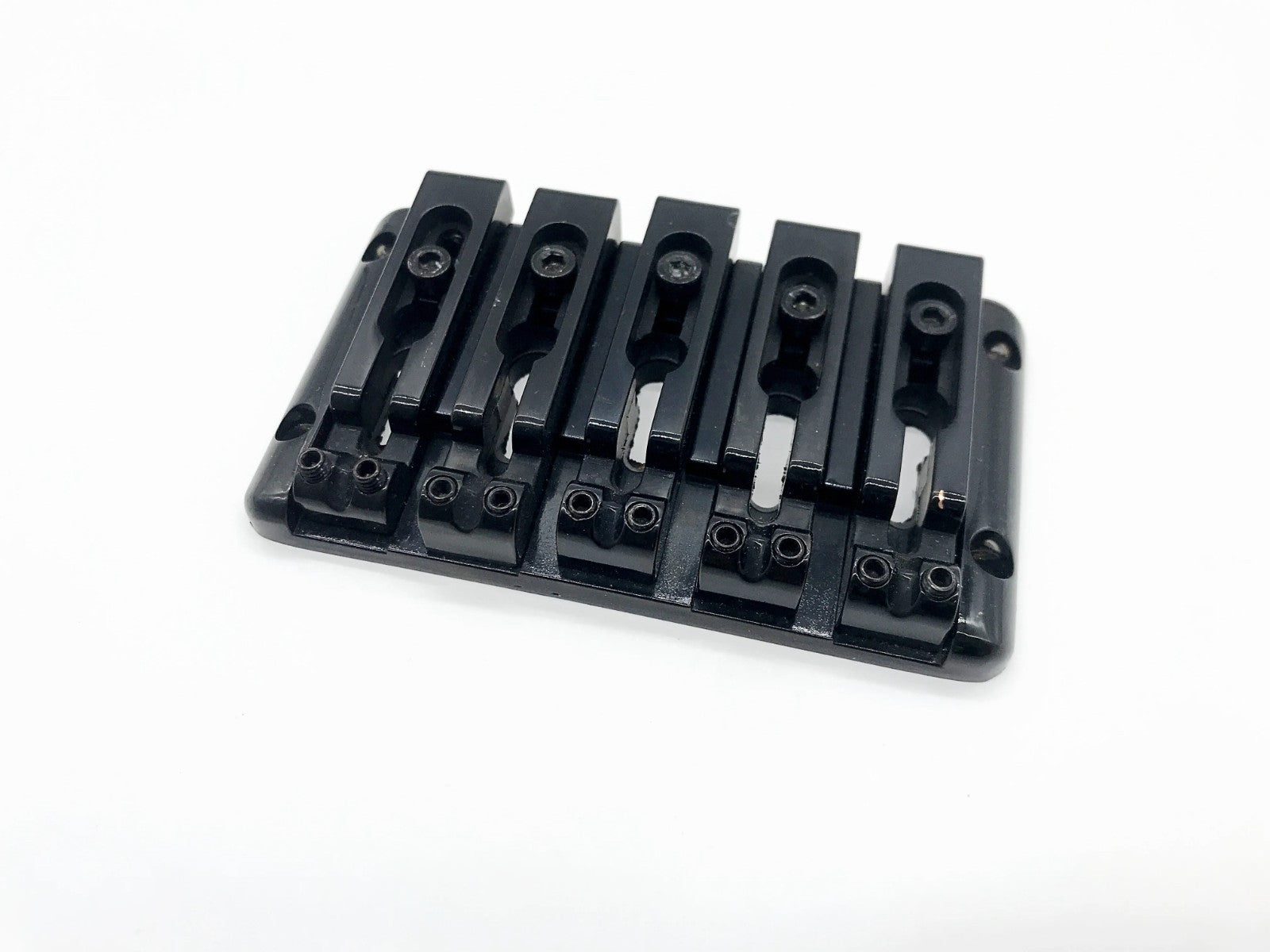 Black 5 String Electric Bass Bridge Fit Schecter,Peavey,Ibanez,Rogue,W ...