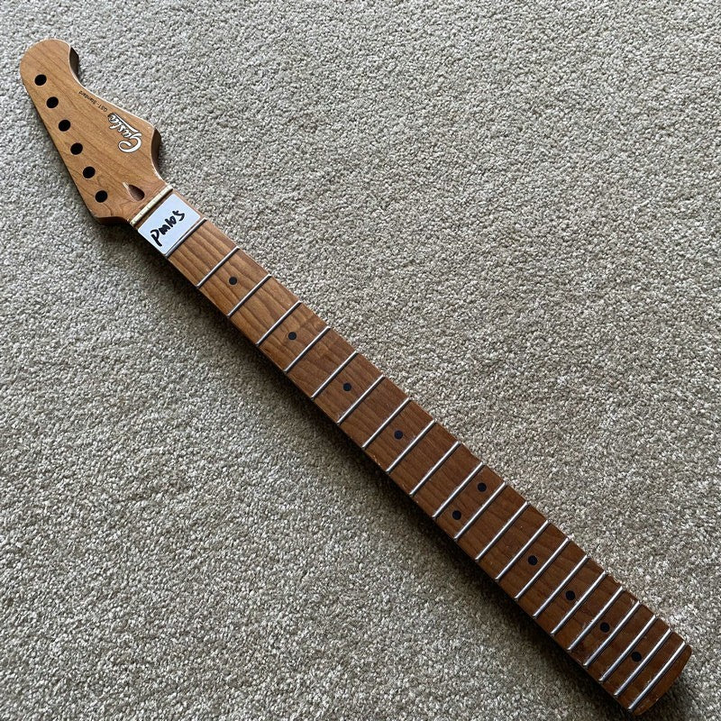 Custa Guitar Roasted Maple Wood Neck, 22 Frets Fingerboard – Myles ...