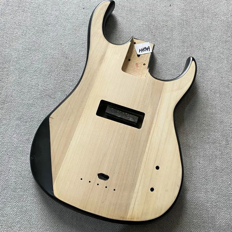 Solid Basswood Electric Bass Guitar Body DIY Project – Myles Music Shop