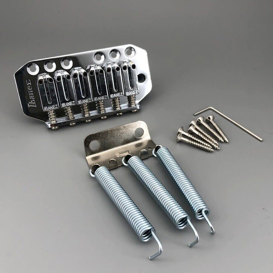 Chrome Ibanez FAT 6 Bridge Tremolo Fit Ibanez GIO GRX Series – Myles ...
