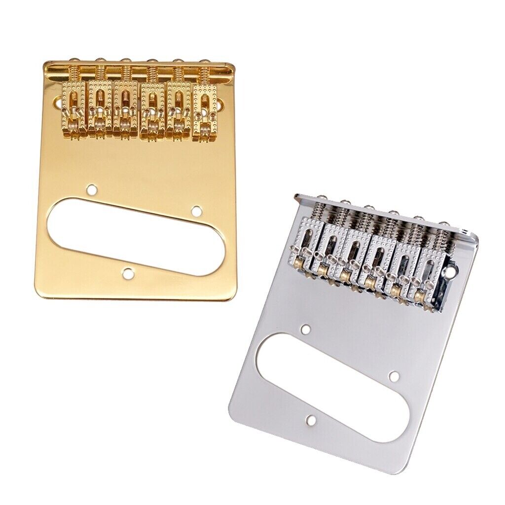 Guitar Ashtray Fixed Bridge with Roller Saddles Fit Tele Telecaster ...
