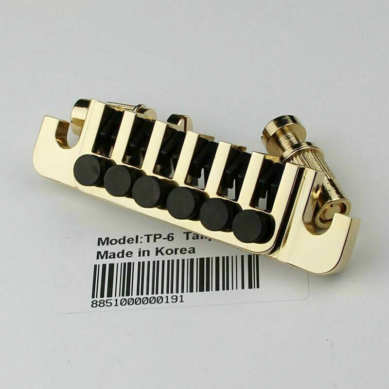 Vintage Gold Guitar TP6 70's Tailpiece Fit Epiphone,Gibson Les Paul SG ...